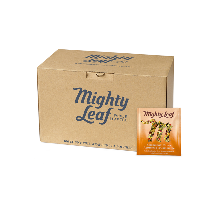 Mighty Leaf Chamomile Citrus Tea Bags [100/case] | Miscela d'Oro USA
