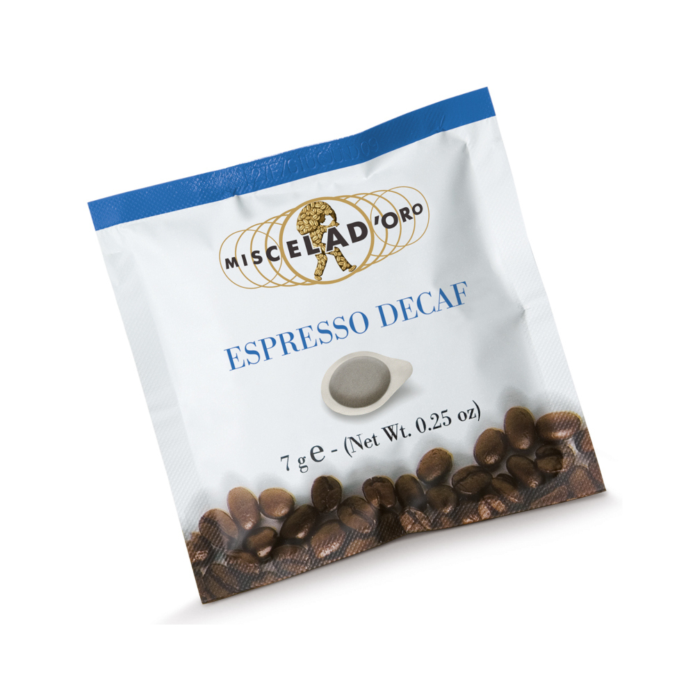 Decaf ESE Espresso Pods [150/case] | Miscela d'Oro USA
