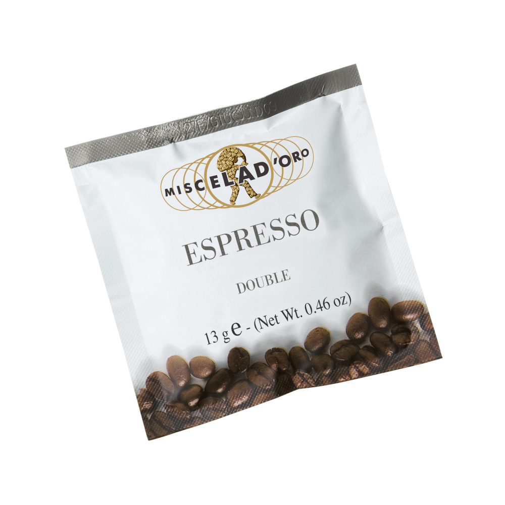 Double-Shot Espresso Pods [100/case] | Miscela d'Oro USA