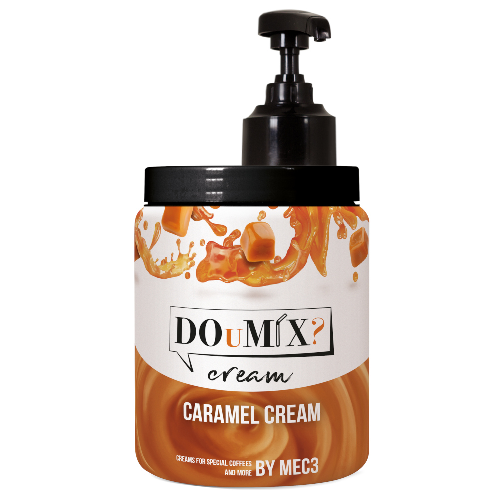 DOuMIX? Caramel Flavored Cream [1.2 kg pump] | Miscela d'Oro USA
