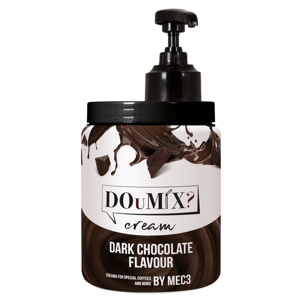 DOuMIX? Dark Chocolate Flavored Cream [1.2 kg pump] | Miscela d'Oro USA