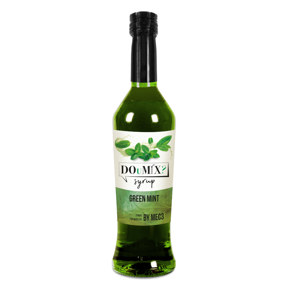 DOuMIX? Green Mint Syrup [700 mL] | Miscela d'Oro USA